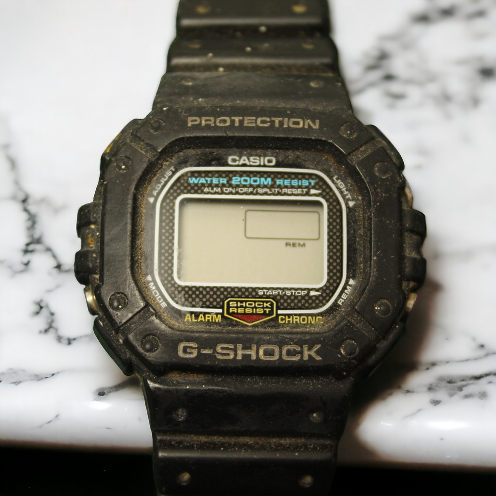 Vintage Diver Casio G-Shock 200m Water Resistant Digi… - Gem